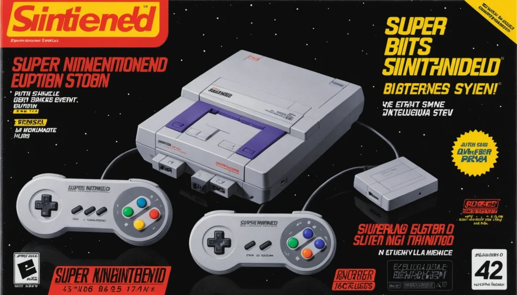 Combien de bits était le système de divertissement super nintendo
