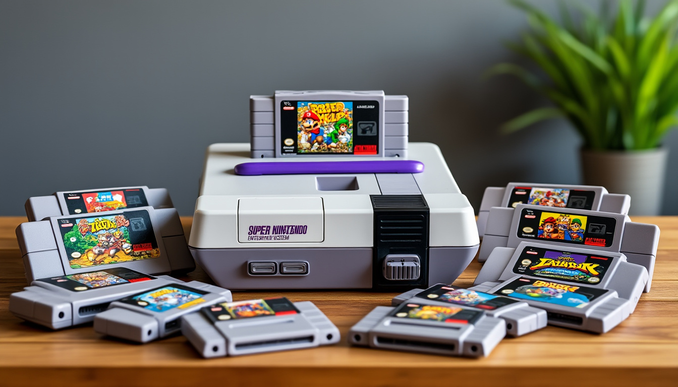 Combien de bits était le système de divertissement super nintendo